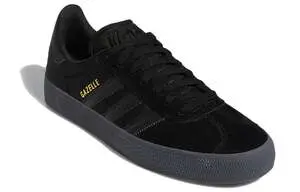 Adidas Gazelle Adv "black Gold Metallic - Black/gold