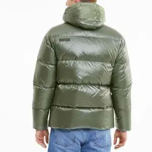 PUMA Volume Down Jacket - Green/black