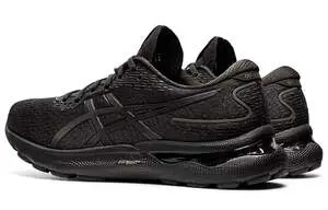 Asics Gel-nimbus 24 Extra Wide Reflective Running Shoes - Black