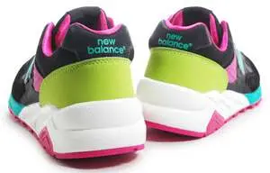 NEW BALANCE 580 Series Athletic Sneakers - Black/purple