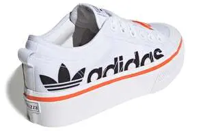 Adidas Nizza Platform Sneakers - Whiteblackorange