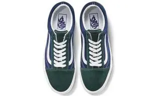 VANS Old Skool '2-tone' Casual Sneakers - Blue/green