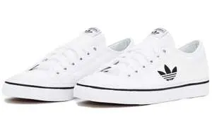 Adidas Nizza Trefoil Sneakers - White