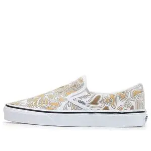 VANS Classic Slip-on "multi Hearts - White/yellow/black
