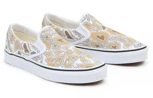 VANS Classic Slip-on "multi Hearts - White/yellow/black