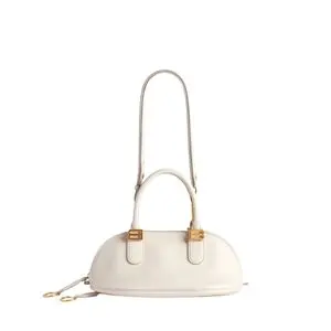 Balenciaga Mini Bowling Bag - Cream