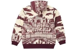 PALACE Mega Hooded Sweatshirt - Soft White/purple