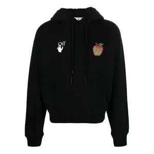 Off-White Ss21 Pattern Hooded Long Sleeves Loose Fit