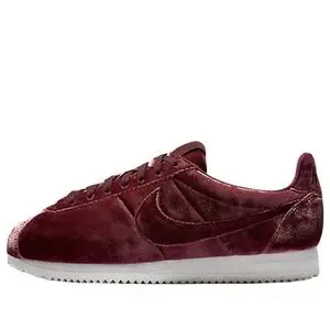 Nike Classic Cortez Premium Sneakers - Burgundy