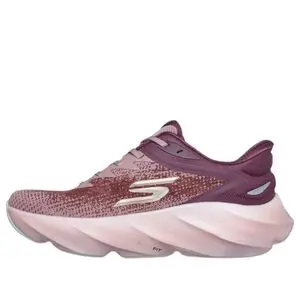 Sketchers Slip-ins Aero Burst Sneakers - Burgundy