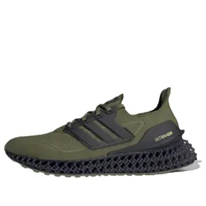 Adidas Ultra 4dfwd "focus Olive" Sneakers - Green