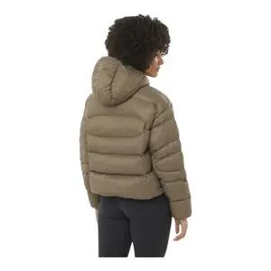 SALOMON Outline Cropped Down Hooded Jacket