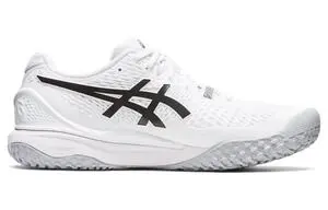 Asics Gel-resolution 9 Oc Tennis Sneakers - White/black