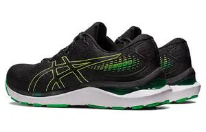 Asics Gel-cumulus 24 Athletic Sneakers - Black/lime Zest