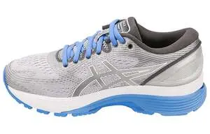 Asics Gel-nimbus 21 Running Shoes - Grey/blue