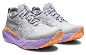 Asics Gel-nimbus 25 "piedmont Grey Purple - Grey/orange/purple