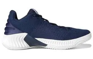 Adidas Pro Bounce 2018 Low Basketball Sneakers - Blue/white