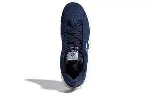 Adidas Pro Bounce 2018 Low Basketball Sneakers - Blue/white