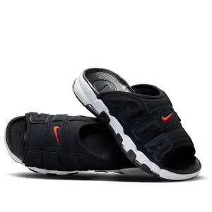 Nike More Uptempo Slide - Black/white