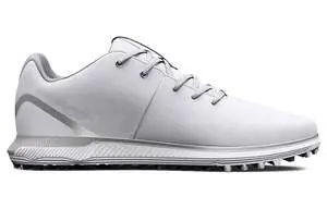 Under Armour Hovr Fade 2 Spikeless Golf Shoes - White/silver/grey