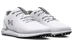 Under Armour Hovr Fade 2 Spikeless Golf Shoes - White/silver/grey