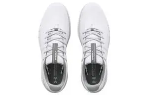 Under Armour Hovr Fade 2 Spikeless Golf Shoes - White/silver/grey