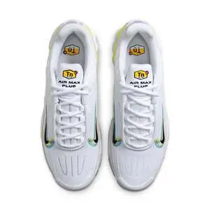 Nike Max Plus 3 "3d Swoosh" Sneakers - White/volt/light Marine