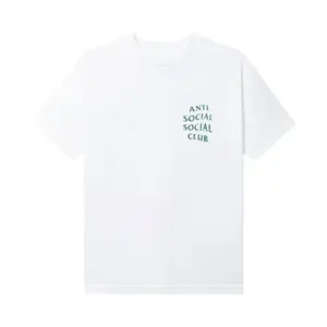 ANTI SOCIAL SOCIAL CLUB Glitch T-shirt 'white Green - White/green