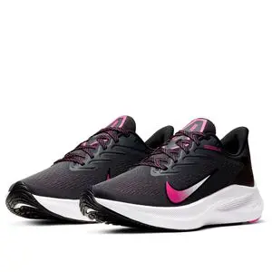 Nike Zoom Winflo 7 Athletic Sneakers - Black/pink