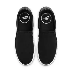 Nike Court Legacy Slip-on Sneakers - Black/white