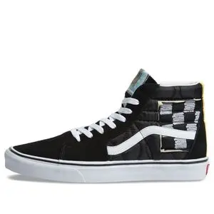 VANS Sk8-hi Mixed Quilting High Top Sneakers - Black