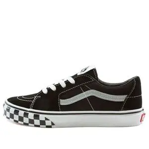 VANS Sk8-low Sidestripe Sneakers - Black/white/grey