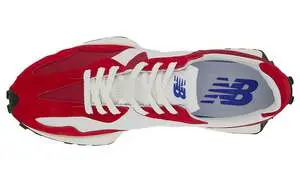 NEW BALANCE 327 Athletic Sneakers - Red/white