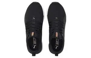 PUMA Softride Sophia "black Rose Gold" Sneaker