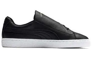 PUMA Basket Crush Emboss Low Top Sneakers