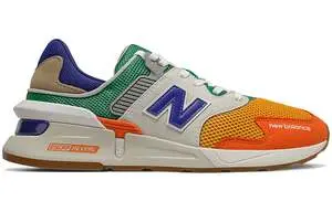 NEW BALANCE 997 Sport "multi-color" Athletic Sneakers - Greyblue/green