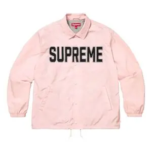 Supreme Spellout Coaches Jacket - Pink