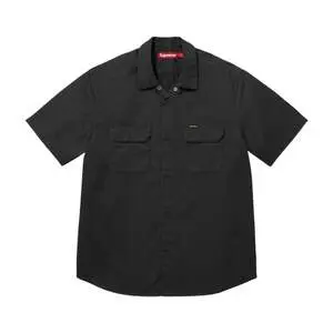 Supreme X Ghostface Ss26 S/s Work Shirt - Black