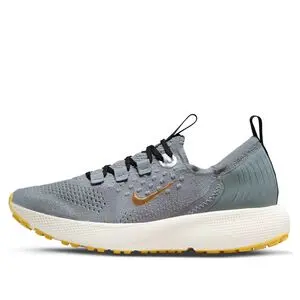 Nike React Escape Run Flyknit - Grey/metallic Gold