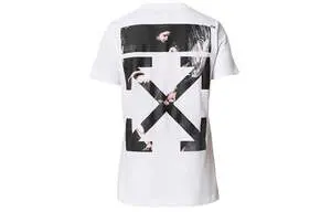 Off-White Ss20 Caravaggio Arrow Back Arrows Sketch Logo T-shirt