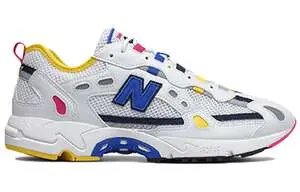 NEW BALANCE 827 Athletic Sneakers - White/blue/yellow