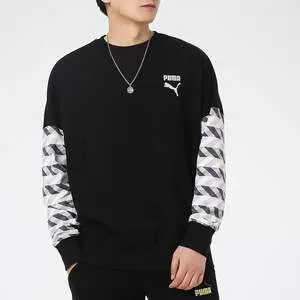PUMA Kontrast Crew Neck Sweater