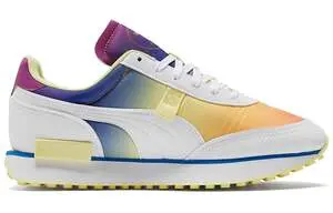 PUMA Future Rider "pride" Low Top Sneakers - White/orange/blue
