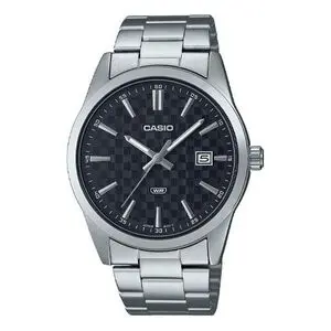Casio Stainless Steel Quartz Watch - Black