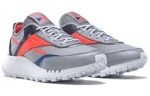 REEBOK Classic Leather Legacy Pure Sneakers - Black/gray/orange