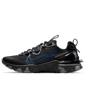 Nike React Vision "black Game Royal" Sneakers - Black/blue