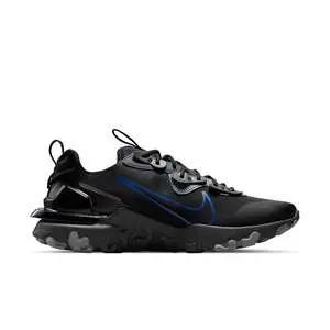 Nike React Vision "black Game Royal" Sneakers - Black/blue