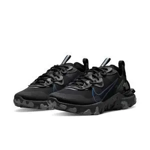 Nike React Vision "black Game Royal" Sneakers - Black/blue