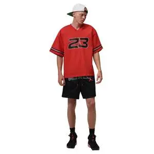 JORDAN Brooklyn 18cm Mesh Shorts - Black/infrared 23