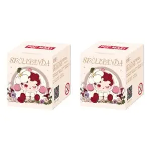 POP MART Pop Bean Skullpanda Petals In Four Acts Series Sealed Case - Multi-color